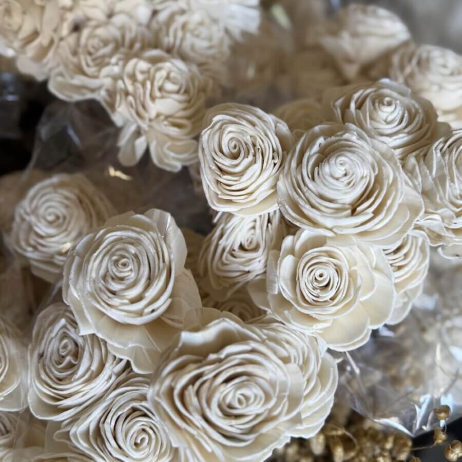 Dried Sola Beauty Rose | Fabulous Florals